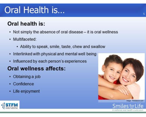 Download Slides – Module 1 Oral to Systemic | Smiles for Life Oral Health
